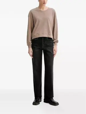 American Vintage Dropped-shoulder Long-sleeve Sweatshirt