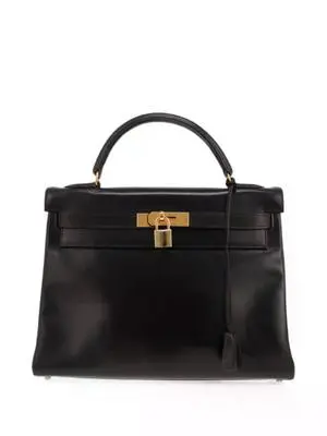 Hermès 1992 32 Kelly Tote Bag - Black