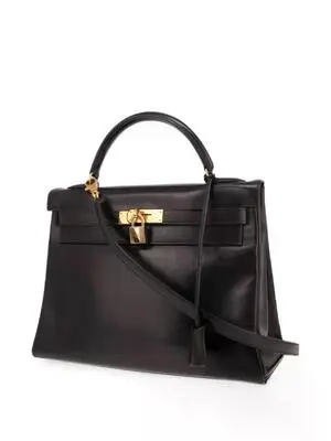 Hermès 1992 32 Kelly Tote Bag - Black