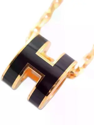 Hermès Mini Pop H Necklace - Gold
