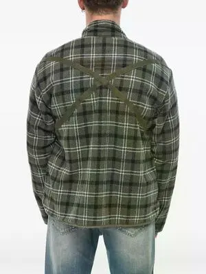 GREG LAUREN Reversible Checked Overshirt