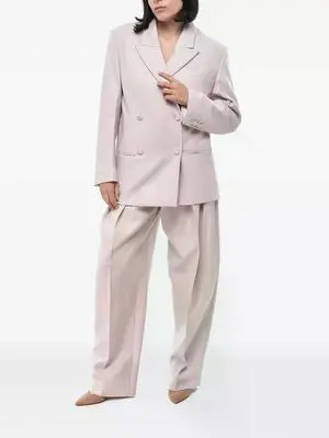 SUPER BLOND Double-breasted Oversized Blazer