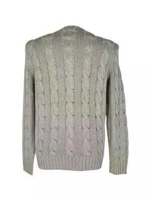 Ralph Lauren Silk Cable-knit Sweater