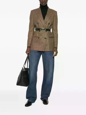Tagliatore Check-pattern Double-breasted Blazer