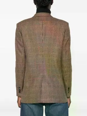 Tagliatore Check-pattern Double-breasted Blazer