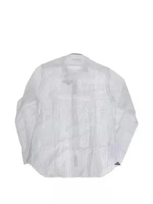 Corneliani Striped French-collar Shirt