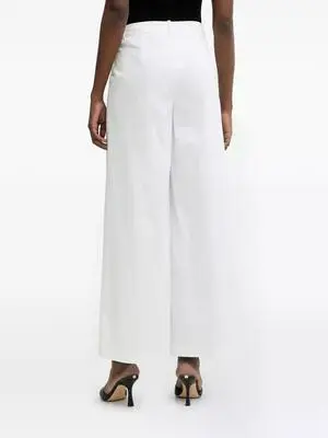 Luisa Spagnoli Pleated Wide-leg Trousers