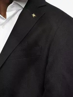 Corneliani Herringbone Single-breasted Blazer