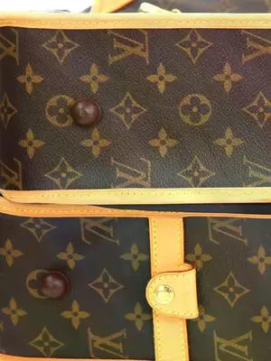 LOUIS VUITTON Garment Carrier Bag Monogram Canvas