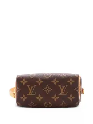 LOUIS VUITTON Speedy Bandouliere Nm Monogram Canvas Nano Bag