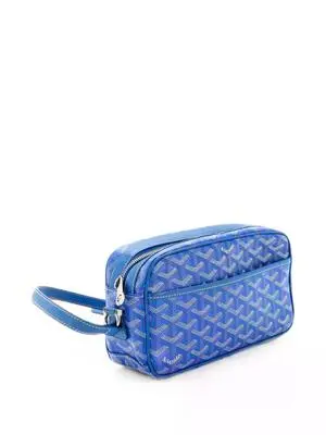 Goyard Cap Vert Bag In Coated Canvas - Blue