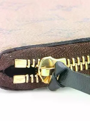 LOUIS VUITTON Clemence Wallet Reverse Monogram Canvas Small Wallets