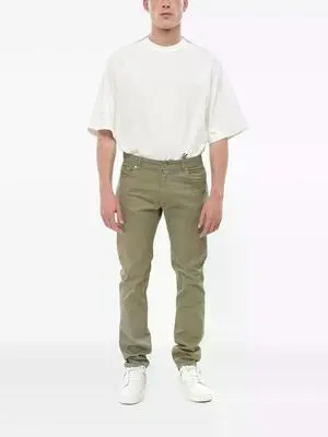 Corneliani Five-pocket Embroidered Trousers