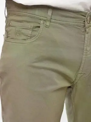 Corneliani Five-pocket Embroidered Trousers