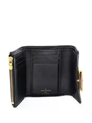LOUIS VUITTON Dauphine Wallet Reverse Monogram Canvas Compact Small Wallets - Brown