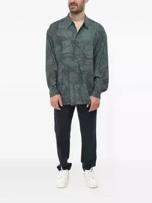 MAGLIANO Graphic-print Chest-pocket Shirt