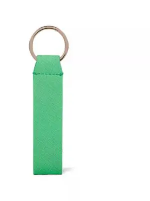 Smythson Panama Leather Strap Keyring