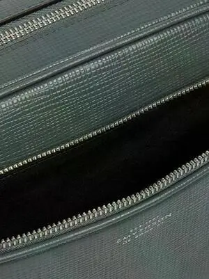 Smythson Double-zip Shoulder Bag