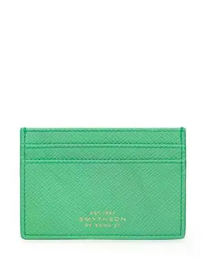 Smythson Card Holder - Green