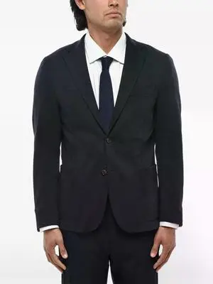 Corneliani Single-breasted Blazer - Blue