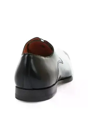 Santoni Leather Derby Shoes
