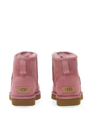 UGG Classic Mini Ii Shearling-lined Suede Ankle Boots
