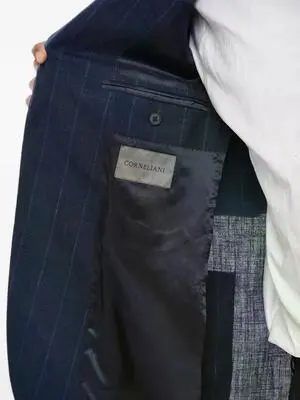Corneliani Pinstripe Wool-blend Blazer