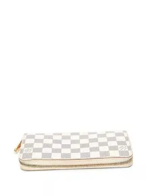 LOUIS VUITTON Damier Azur Wallet