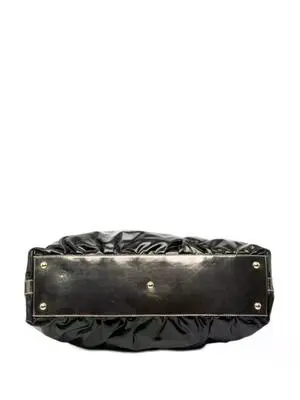 Gucci Coated Canvas Bamboo Dialux Pop Satchel