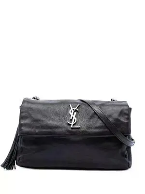 Saint Laurent 2017 Medium Sheepskin West Hollywood Crossbody Bag - Black