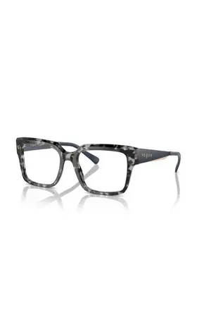 VOGUE EYEWEAR 53mm Rectangle Optical Glasses - Blue