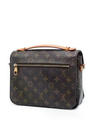 LOUIS VUITTON 2016 Monogram Pochette Metis Satchel