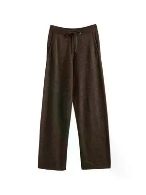 Chinti & Parker Cashmere Straight-leg Trousers - Brown