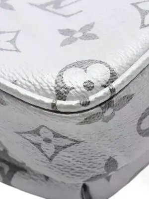 LOUIS VUITTON 2017 Monogram Reflect Outdoor Messenger Pm Crossbody Bag - Silver