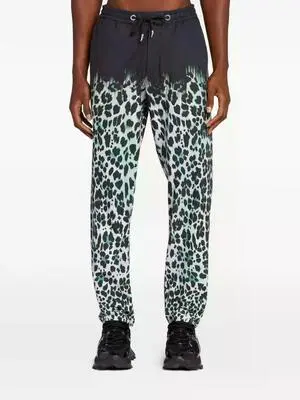 Roberto Cavalli Animal-print Track Pants