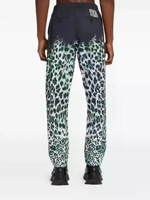 Roberto Cavalli Animal-print Track Pants