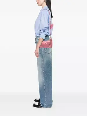 Prada 2019-2026 Tessuto Re Edition 2005 Satchel - Pink