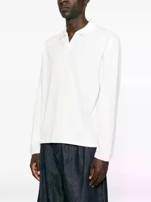 Studio Nicholson Long Sleeve V-neck Sweatshirt
