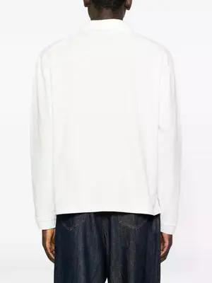 Studio Nicholson Long Sleeve V-neck Sweatshirt