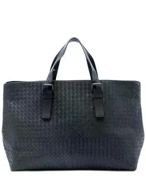 Bottega Veneta 2012-2026 Nappa Intrecciato Tote Bag - Grey