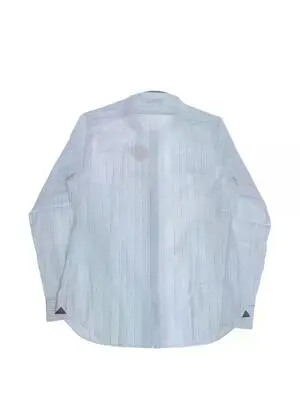 Corneliani Striped French-collar Shirt