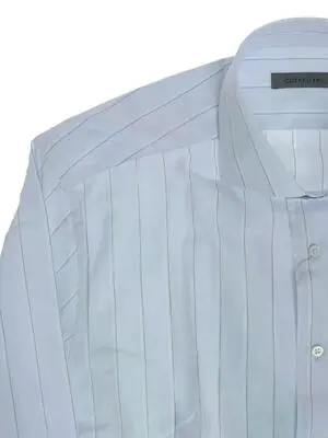 Corneliani Striped French-collar Shirt