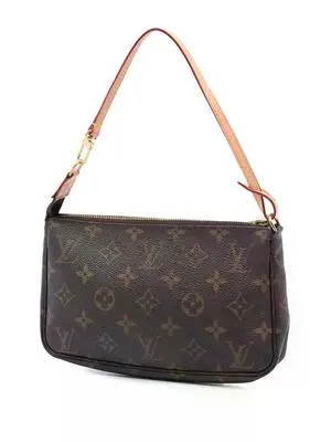 LOUIS VUITTON 2000 Monogram Pochette Accessoires Shoulder Bag