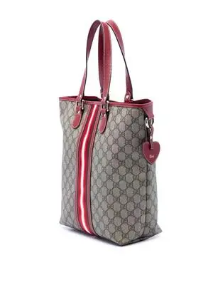 Gucci 2016-2026 Gg Supreme Web Tote Bag