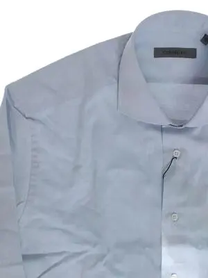 Corneliani French-collar Poplin Shirt - Blue