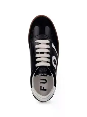 Furla Logo-patch Panelled Sneakers
