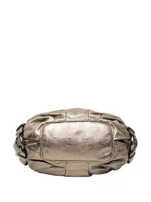 Celine 2007 Metallic Calfskin Bittersweet Hobo Bag
