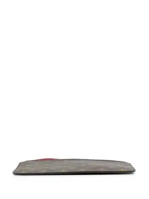 LOUIS VUITTON 2017 Monogram Neverfull Pochette Clutch Bag