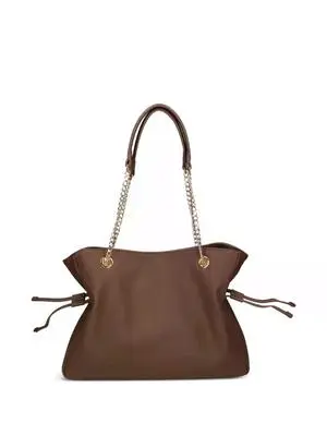 Moschino Logo-embellishment Shoulder Bag - Brown