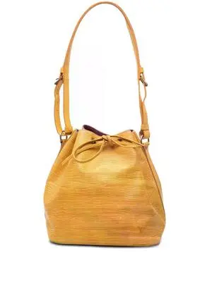 LOUIS VUITTON 1994 Epi Petit Noe Bucket Bag - Yellow